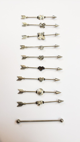 Piercing Aro Puente Barra Oreja Acero Variados Modelos - $ 198,00 en ... Piercing Aro Puente Barra Oreja Acero Variados Modelos - $ 198,00 en ...