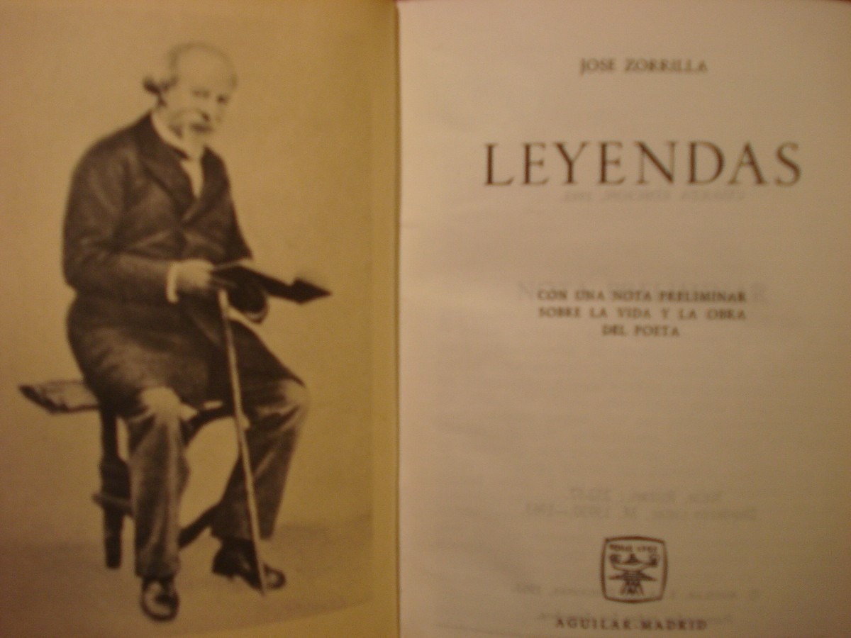 Leyendas, De Jose Zorrilla - Aguilar/joya - $ 1.000,00 en Mercado Libre Leyendas, De Jose Zorrilla - Aguilar/joya - $ 1.000,00 en Mercado Libre